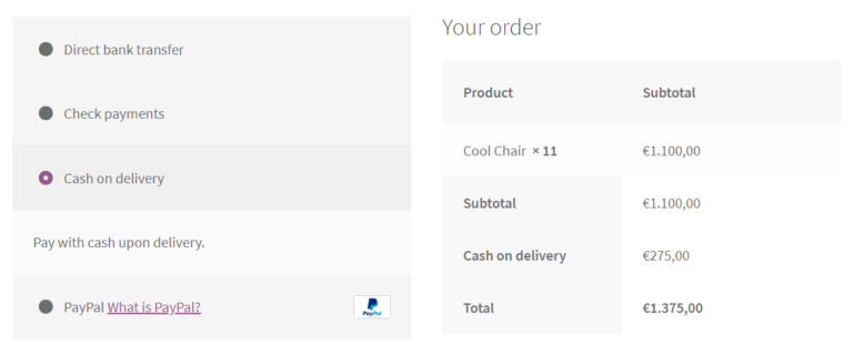 Extra Fees Woocommerce Smart Cod Pro 